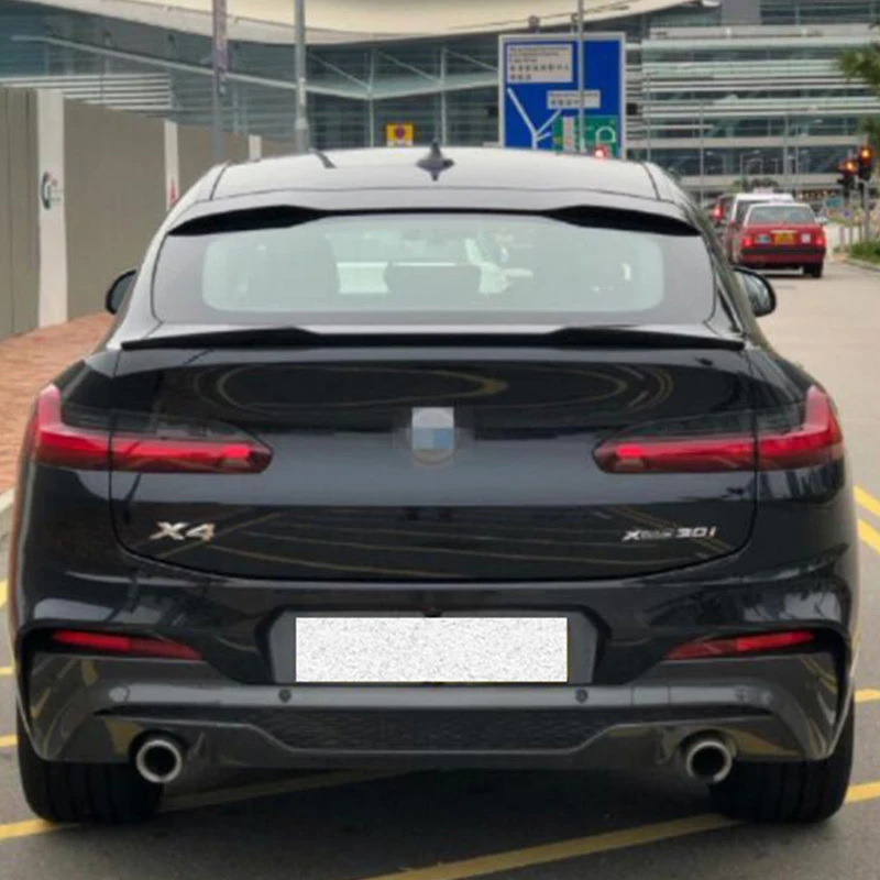 For Real Carbon Fiber Spoiler Accessories NEW BMW X4 G02 Car Trunk Rear ...