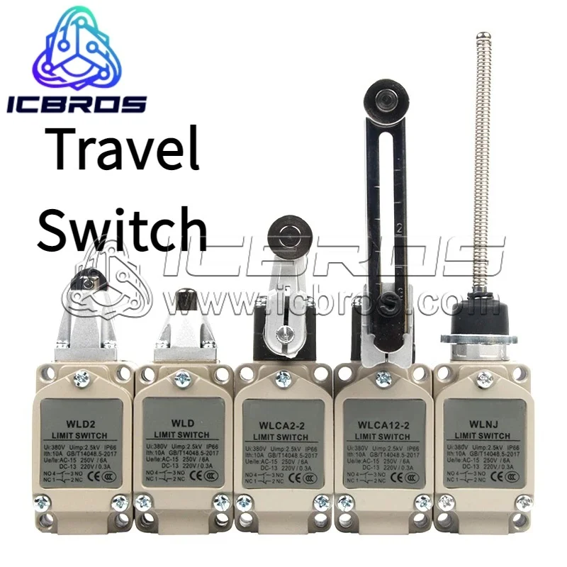 Travel-switch-WLCA2-2-WLCA12-2-WLD2-WLNJ-Limit-Stroke-Switch-Roller ...