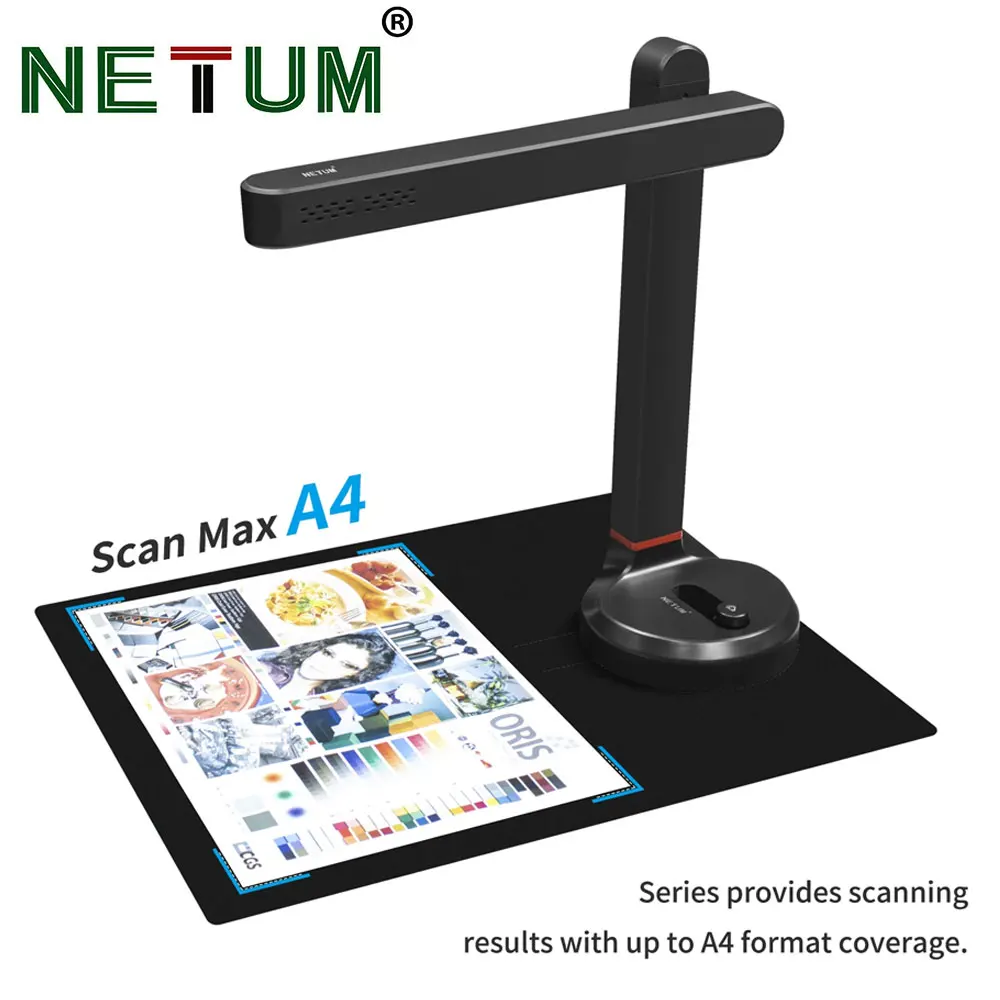 NETUM-Autofocus-Document-Scanner-foco-autom-tico-fixo-tamanho-m-ximo-A4 ...