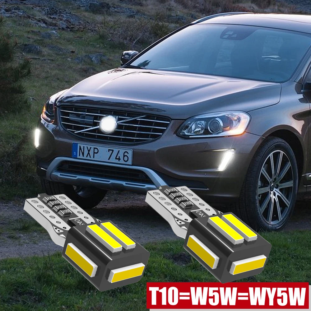 1 paket LED park lambası ampul lamba Volvo T10 2825 5w5 168 Canbus ...