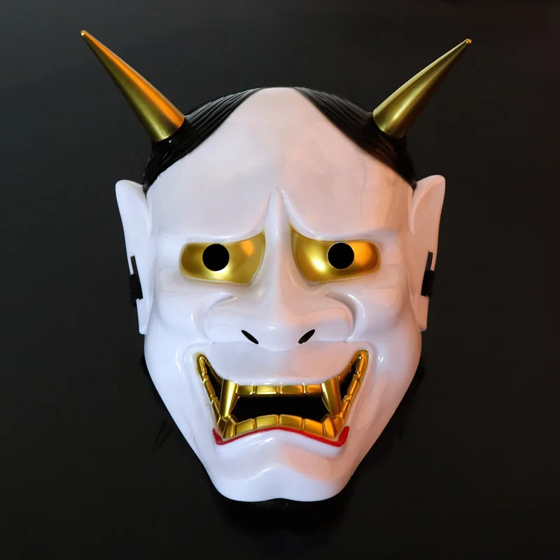 Halloween Horror Bano Mask Men's Ball Demon Fox Rin Butterfly Mask Lei ...