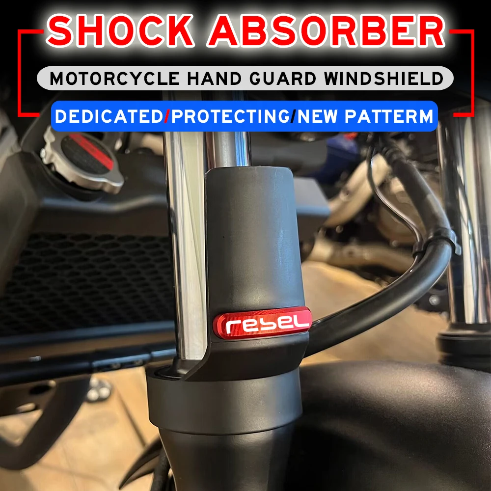 Front-Fork-Motorcycle-Dust-Cover-For-Honda-Rebel-500-CMX500-Rebel-1100 ...