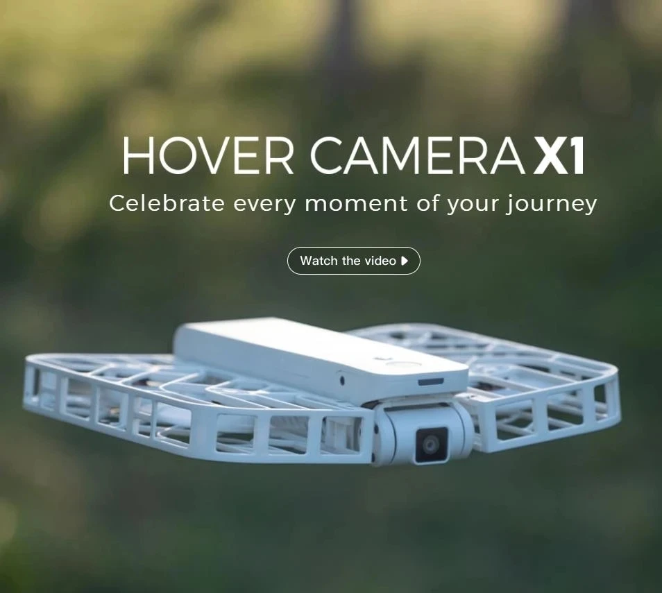 HOVERAir-X1-Hover-Camera-X1-Revolutionary-Flying-Camera-125g-Ultra-Light-Foldable-Portable ...