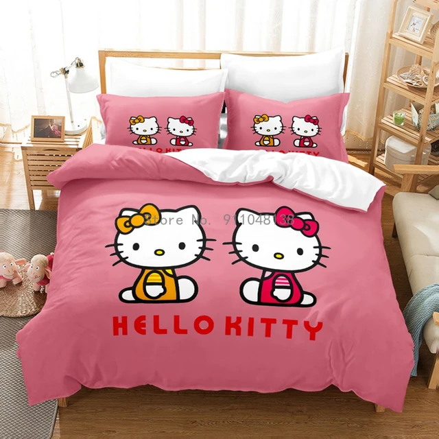 Hello Kitty Bed Set Queen Size