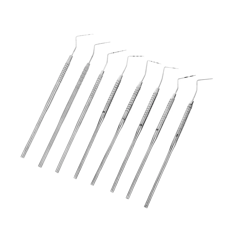 1pcs Dental Graduated Periodontal Probe 304 Stainless Steel Dentist ...
