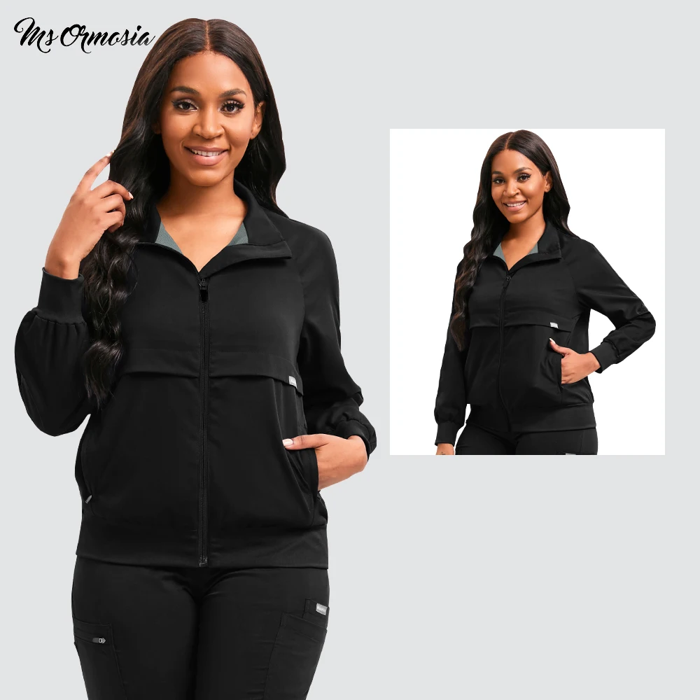 Only-Jacket-Medical-Nursing-Uniforms-Scrubs-Coats-Surgery-Blouse ...