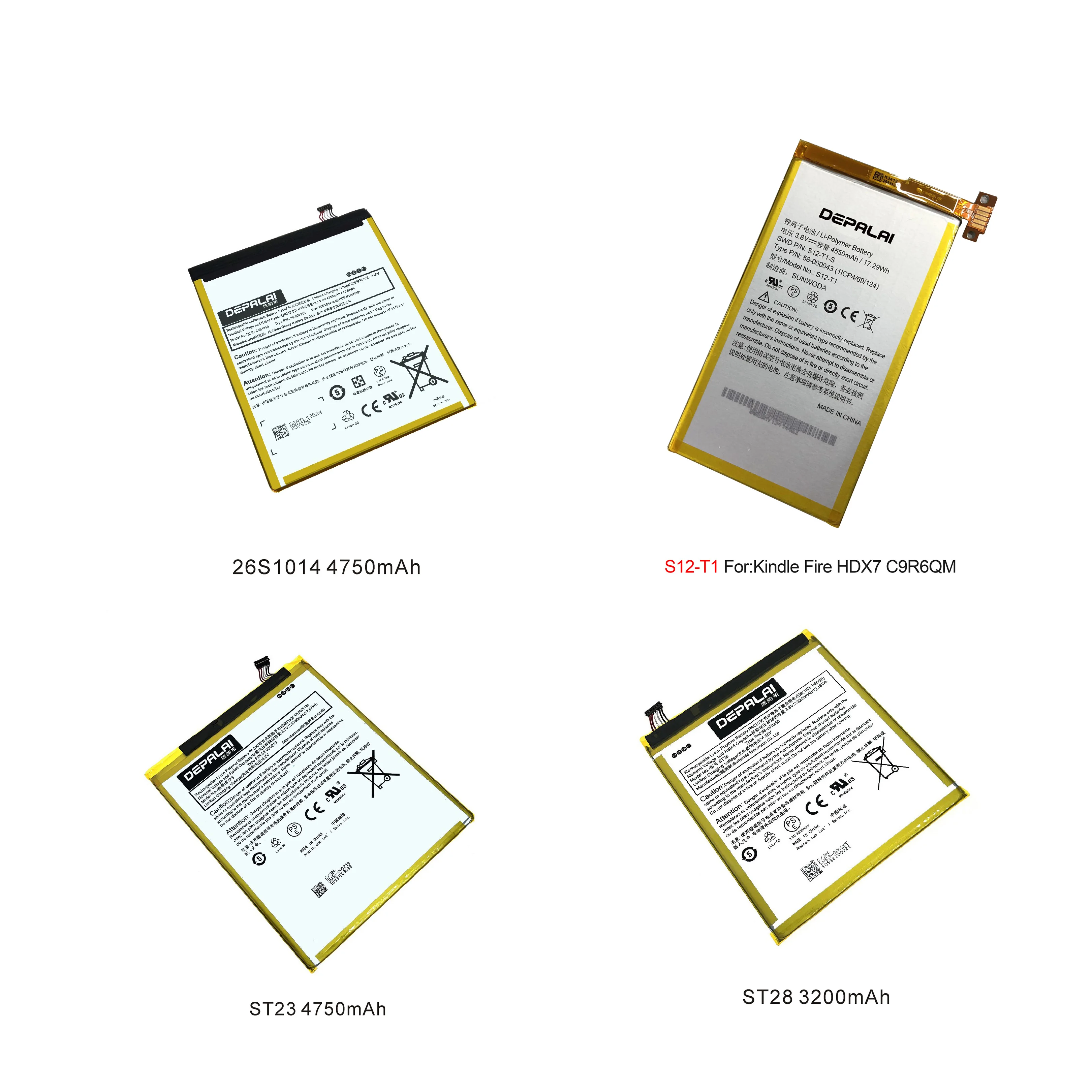 Battery-For-Amazon-26S1014-ST23-ST28-S12-T1-Kindle-Fire-HD-Gen-Tablet ...