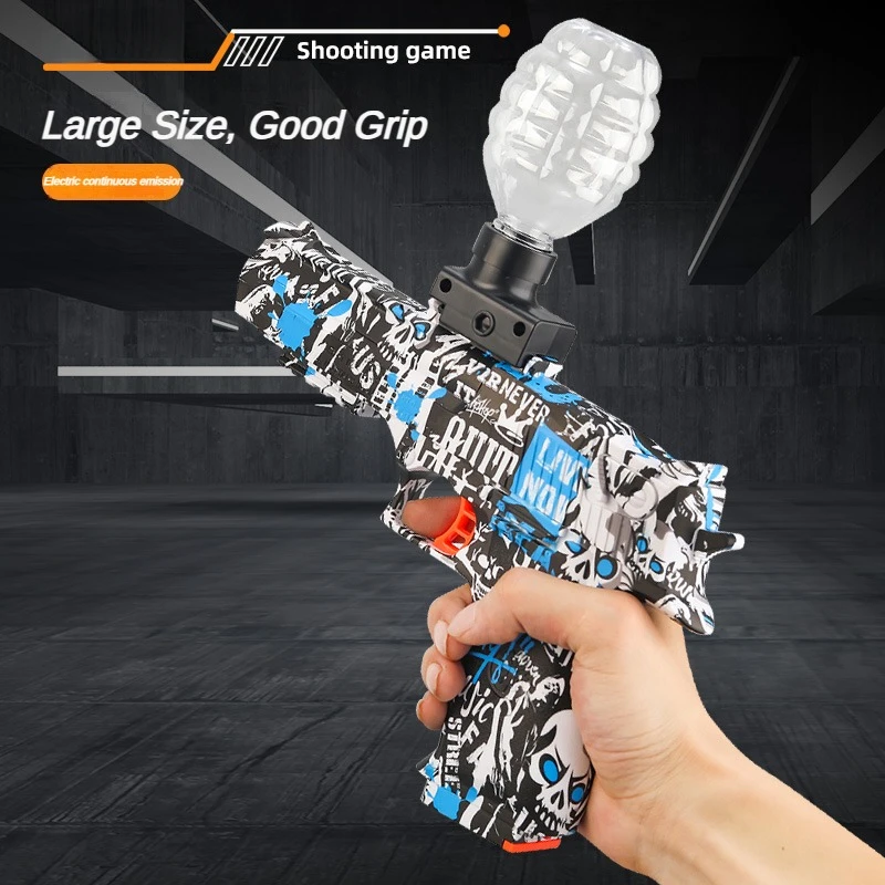 Electric-Gel-Ball-Gun-Graffiti-Continous-Firing-Water-Bullets-Toy-Gun ...