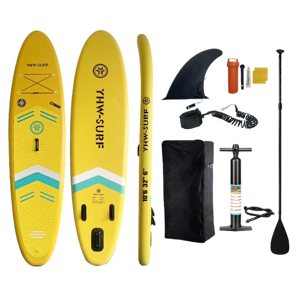 Inflatable-Paddle-Board-Stand-Up-with-Pump-PVC-Sup-Board-SUP ...