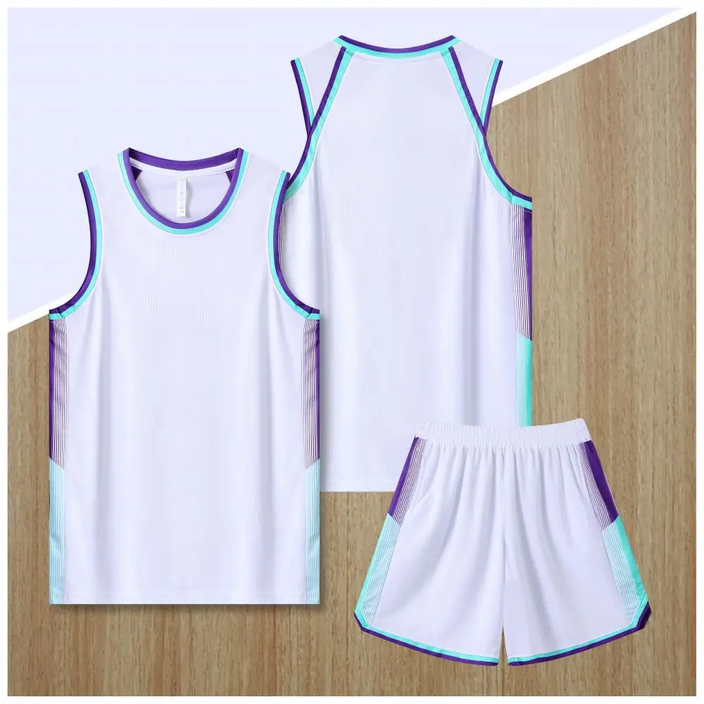 Uniformes de basket-ball américains pour étudiants, épaules étroites ...