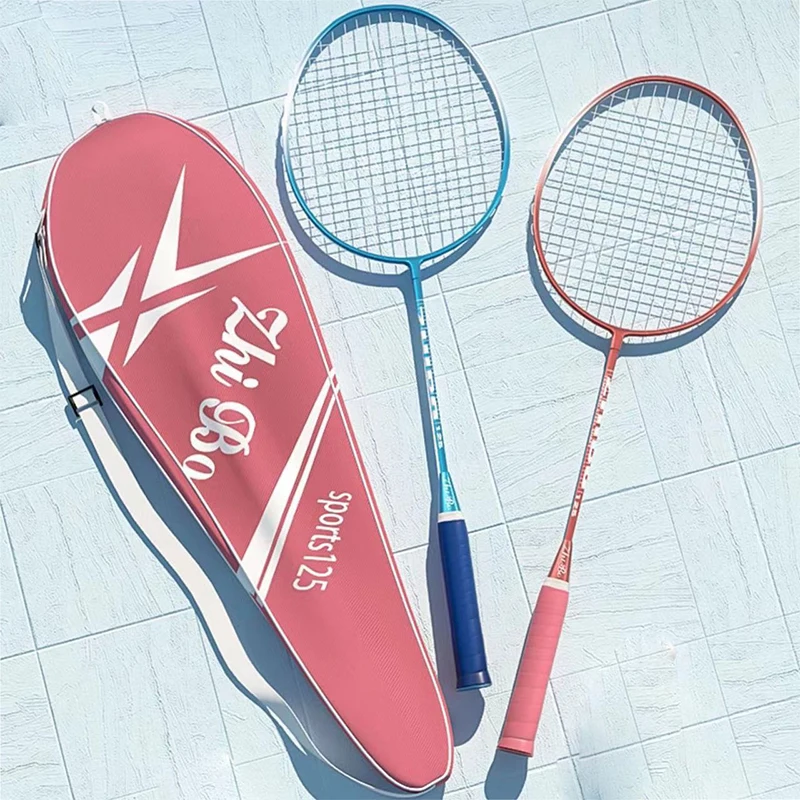 Badminton-Racket-Set-Single-And-Double-Racket-Ultra-Light-And-Durable ...