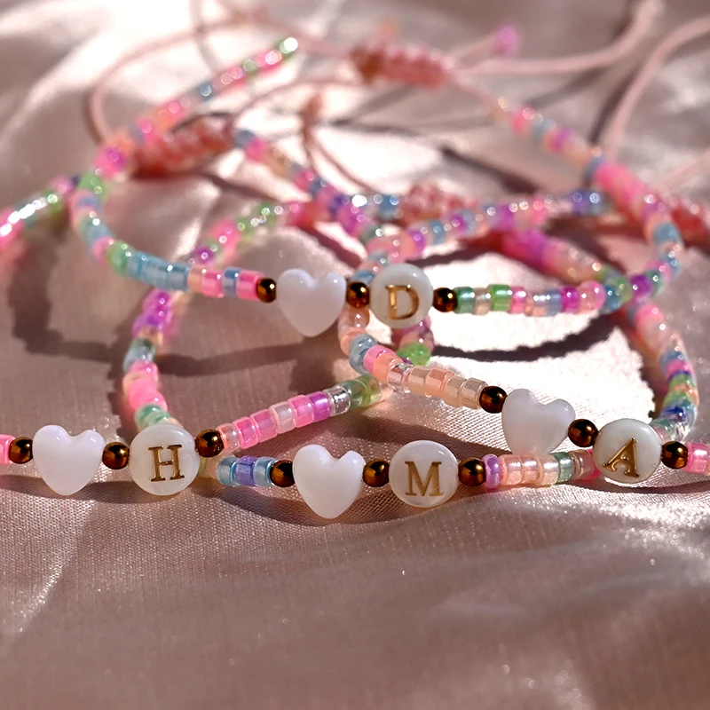 Natural-Shell-Initial-Bracelet-for-Women-Fashion-Adjustable-26-Letters-Soft-Color-Girl-Heart ...