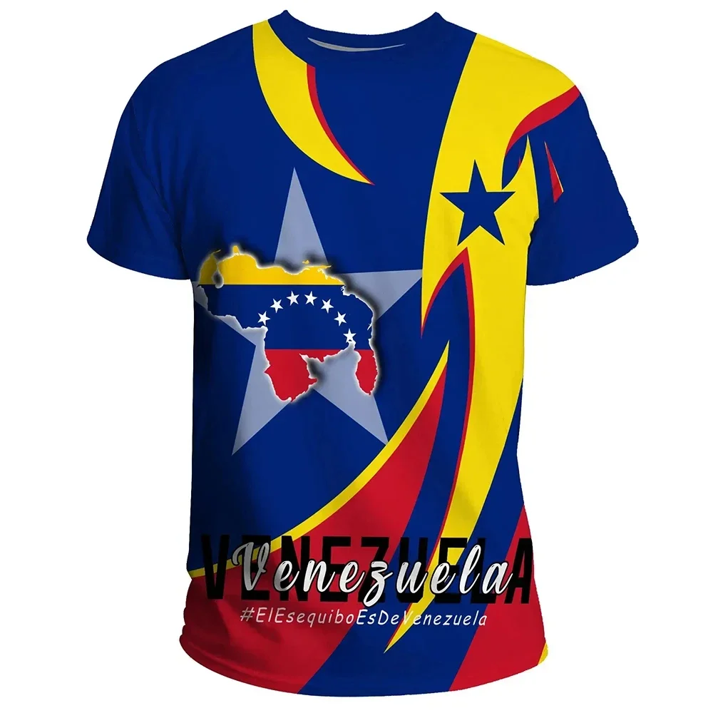 Venezuela-Exclusive-Flag-T-shirt-Short-sleeved-Plus-Large-Street ...