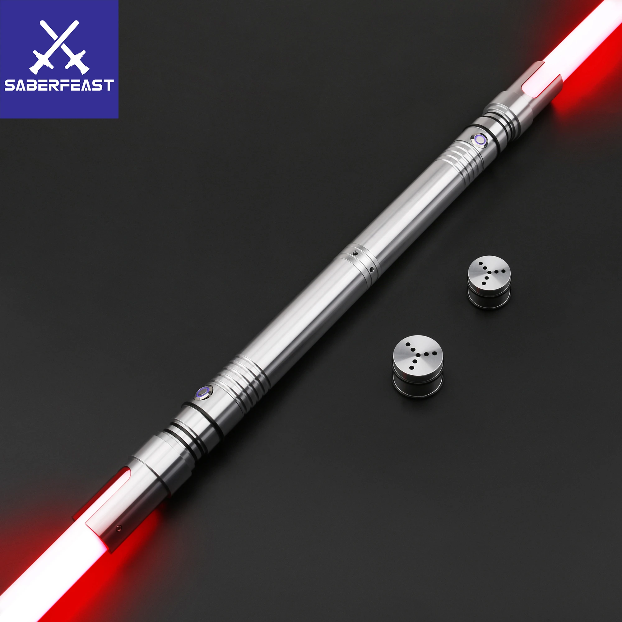 Txqsaber Saber Staff Lightsaber Double Bladed Heavy Dueling Sword With ...