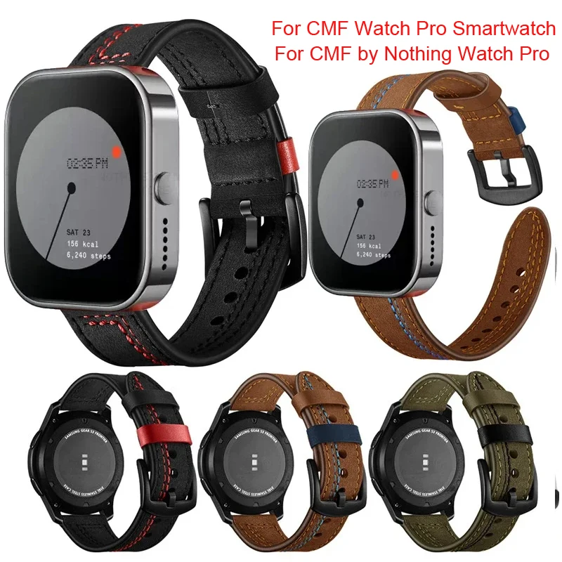 20MM-22MM-Quick-Release-Leather-Watchbands-For-CMF-Watch-Pro-Smartwatch ...
