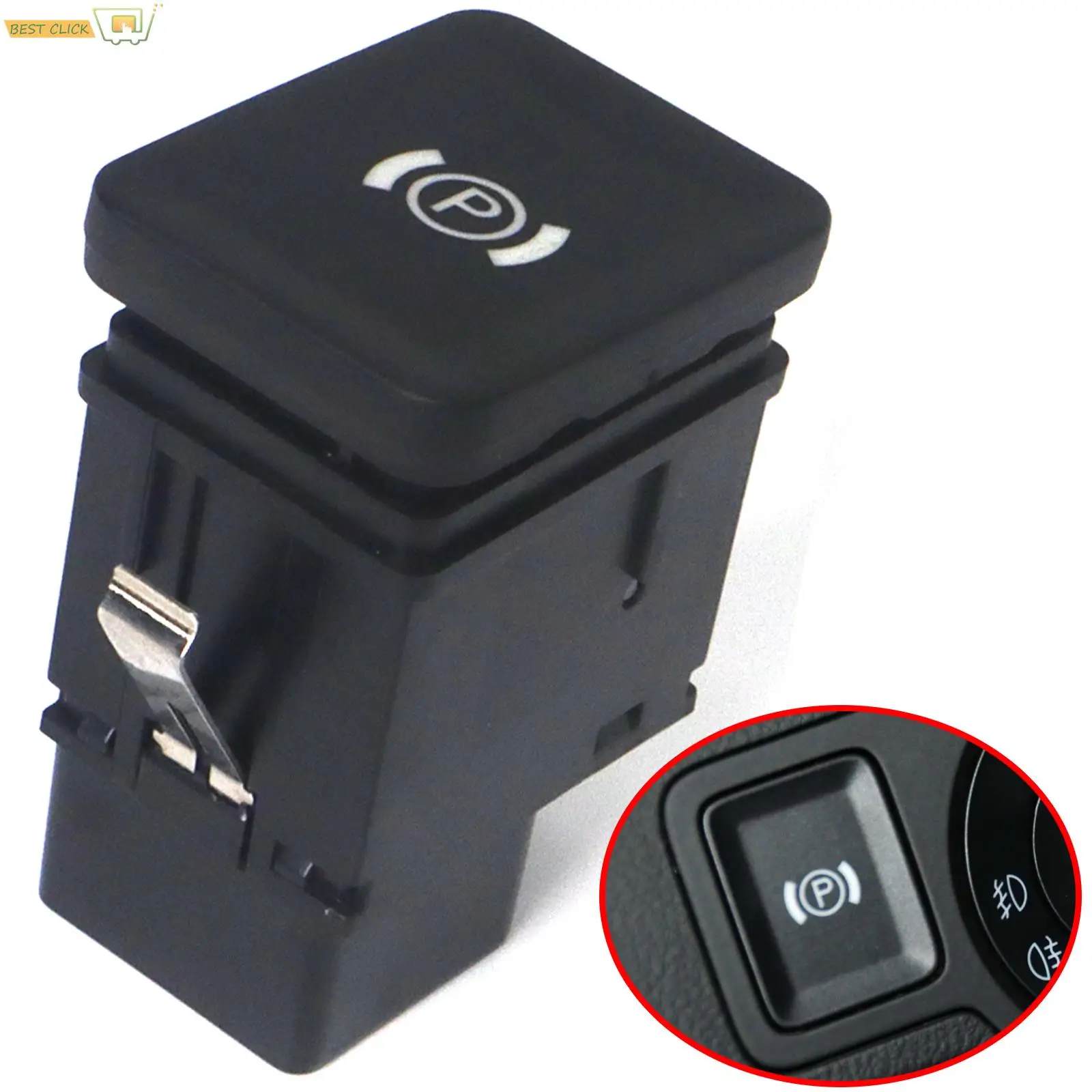 Car-Electric-Parking-Hand-Brake-Parking-Control-Switch-Button-For-VW ...