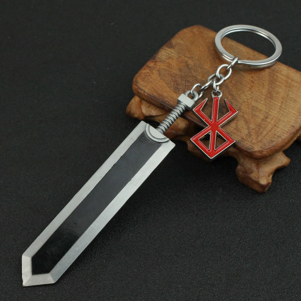 Berserk-Anime-Keychain-Guts-Sword-Jewelry-Set-Key-Chain-Keyrings ...