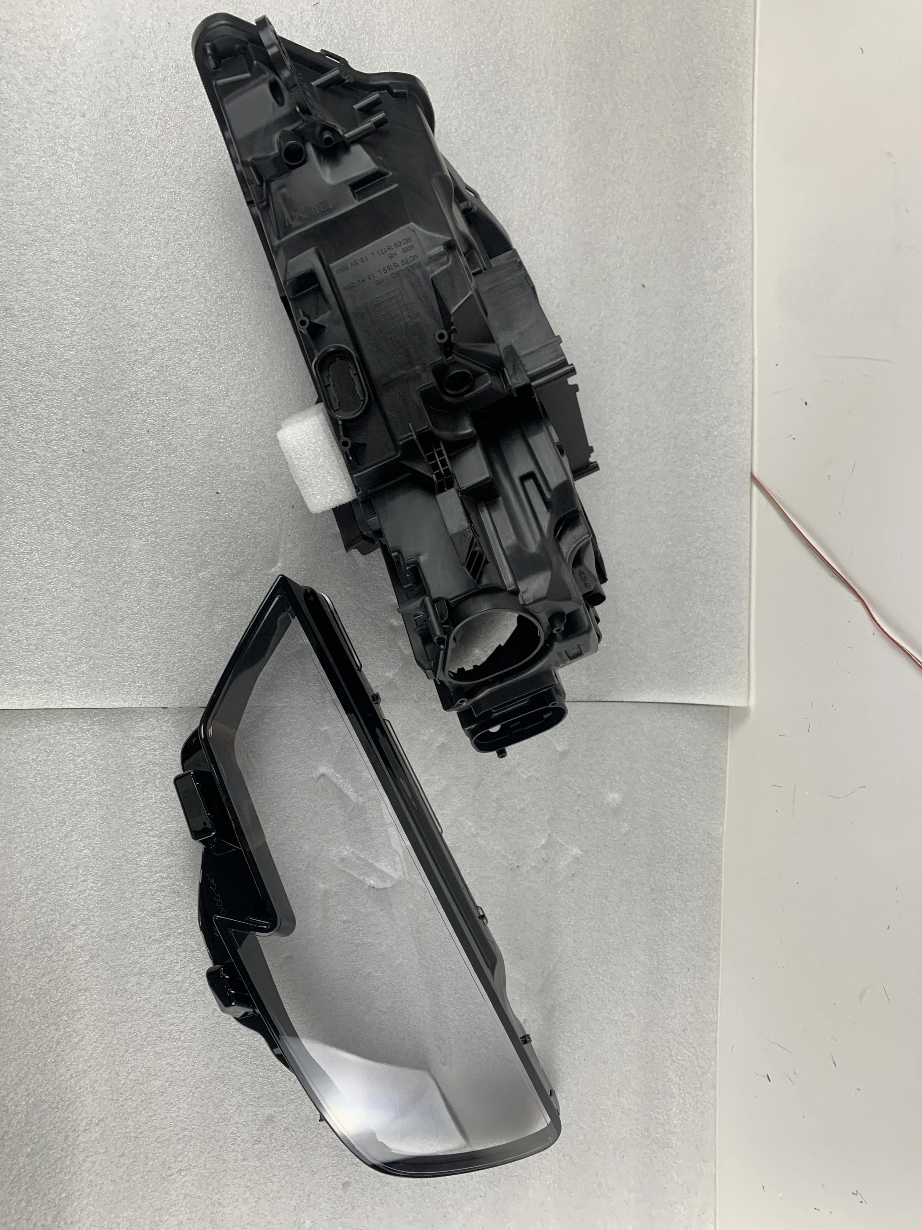 Car-Transparent-Housing-Front-Headlights-Lens-Shell-Cover-Glass ...