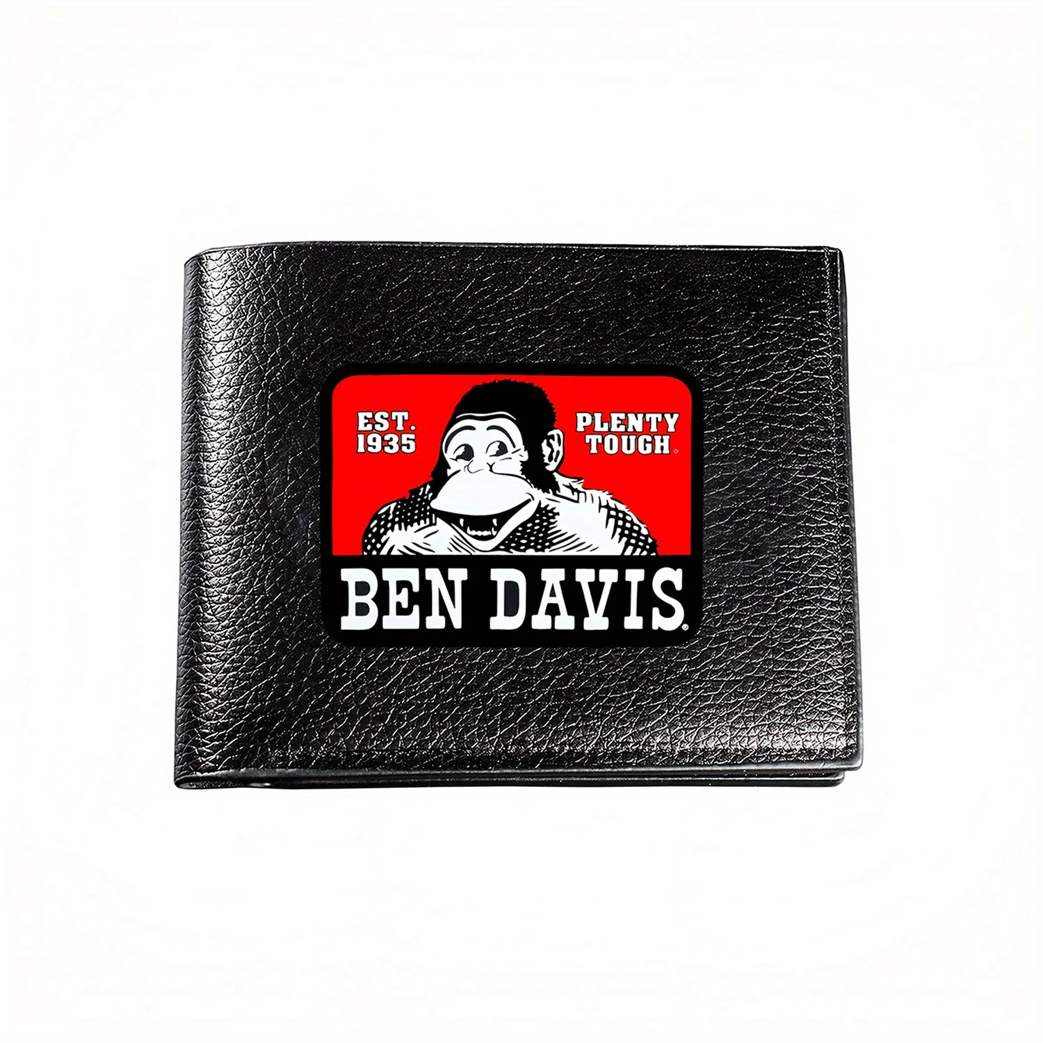 Ben Davis Monkey Logo Vintage 1935 Plenty Tough Graphic Wallet Business ...