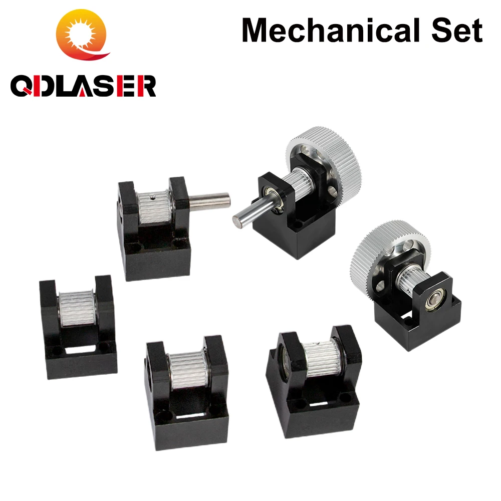 QDLASER-Machinery-LC-gear-base-set-rail-set-parts-for-Co2-Laser ...