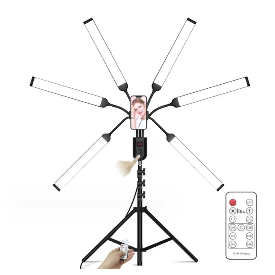 60W-Dual-Head-Light-Bi-Color-LED-Video-Light-Photography-Lighting-Kit ...