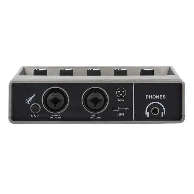 TEYUN Echo Effects 2 Channel Audio Interface PC Studio Recording for ...