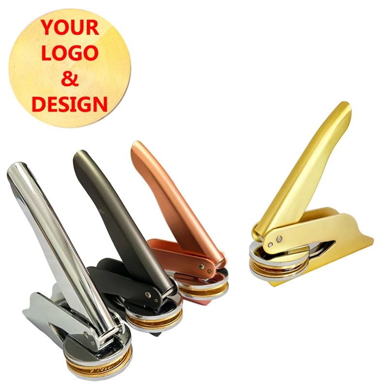 Embosser-Stamp-LOGO-Custom-Personalized-Library-Bookplate-Embossing ...