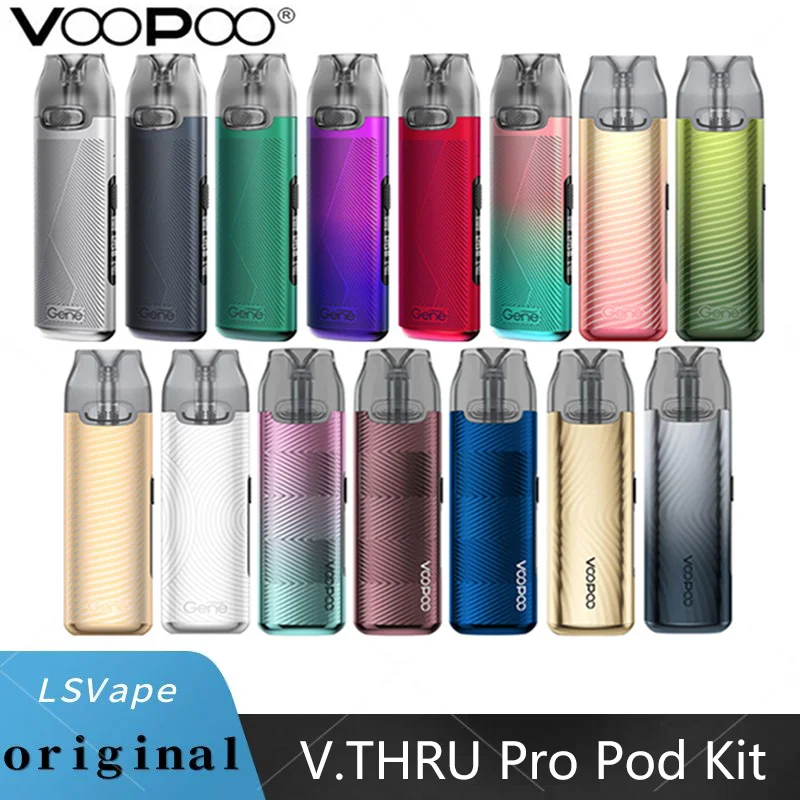 Original VOOPOO V.THRU Pro Pod Kit 25W 900mAh Battery with 3ml Pod ...