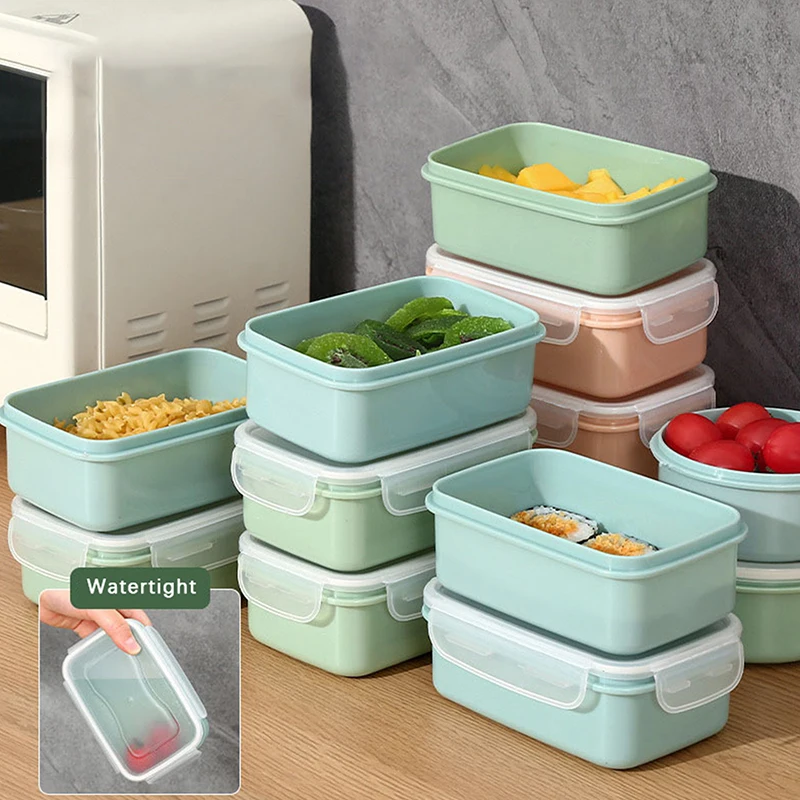 Salad-Fruit-Crisper-Storage-Refrigerator-Frozen-Meat-Box-Fresh-keeping ...