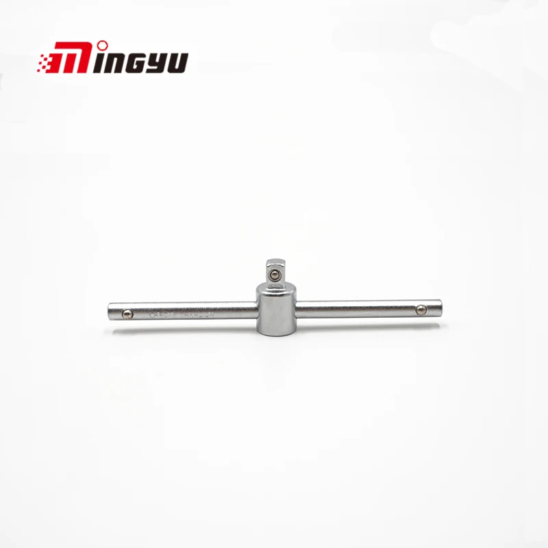 115mm Long 1/4 inch Sliding T Bar Socket Wrench Head T Shape Adjustable ...
