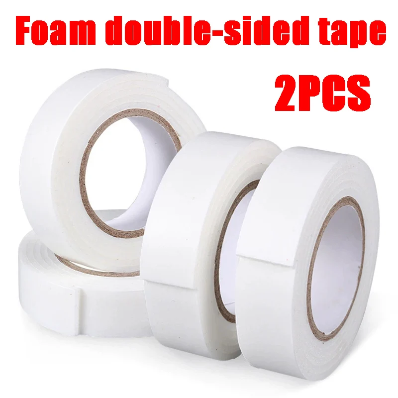 2Pcs-3M-Double-Sided-Foam-Tapes-18mm-Width-Eva-Sponge-Ultra-strong-Self ...