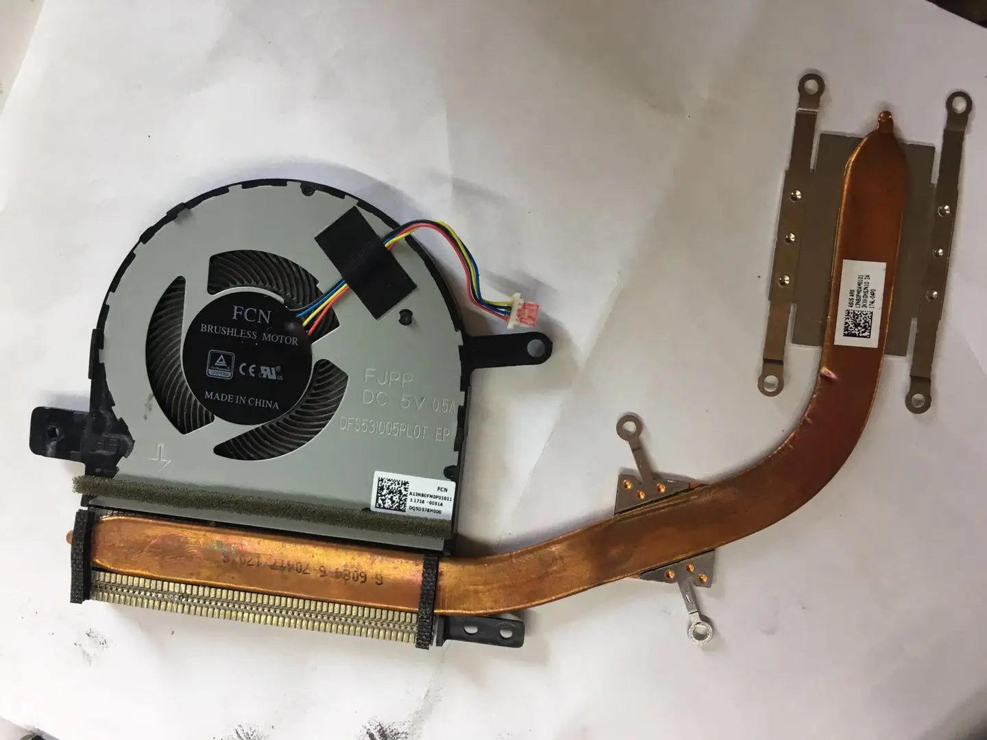 Cooler CPU Fan/Heatsink For Asus S5100 S5100U S5100UQ S15 S510U S510 ...