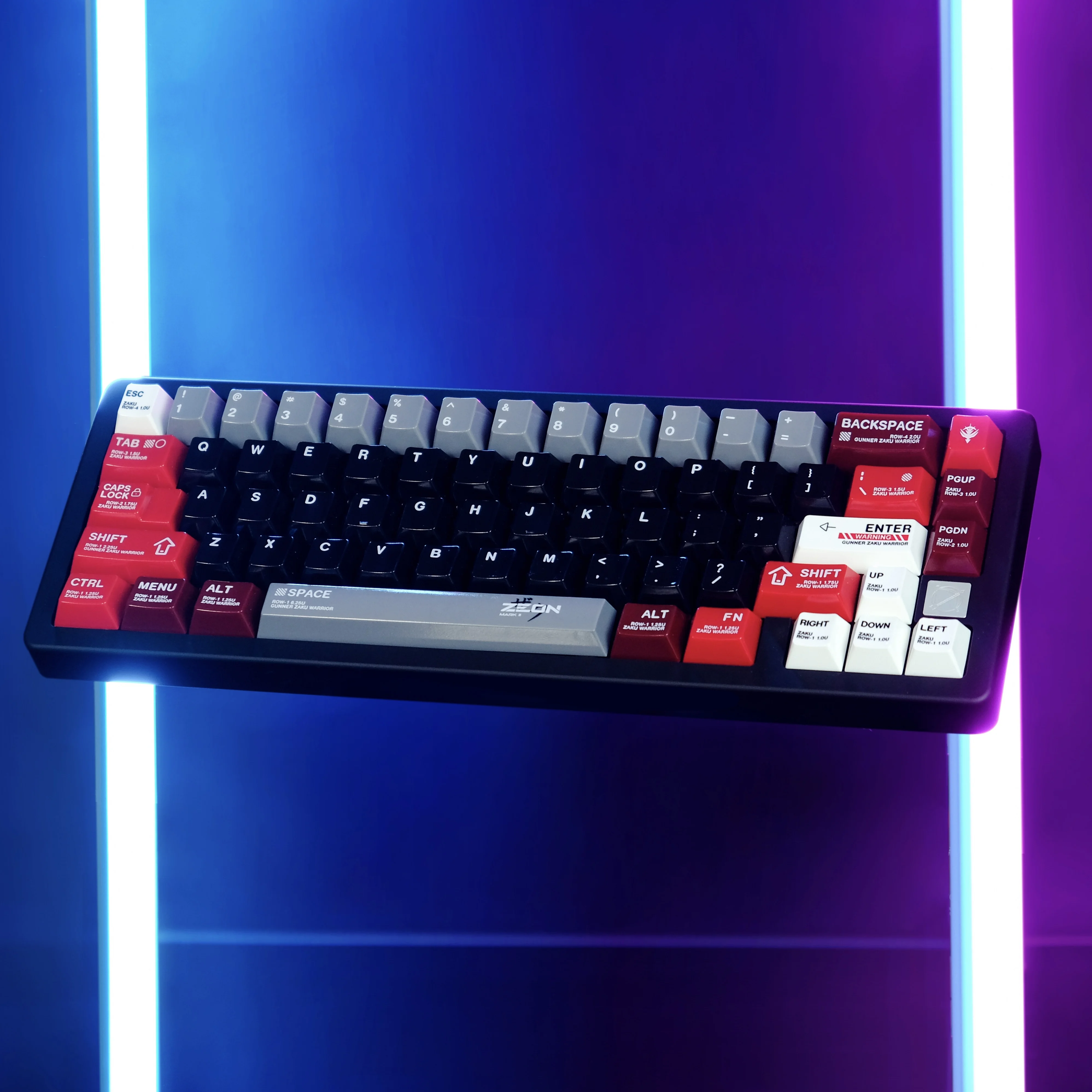 Custom-Keycaps-for-Mechanical-Keyboard-ZAKU-Keycap-Cherry-Profile ...