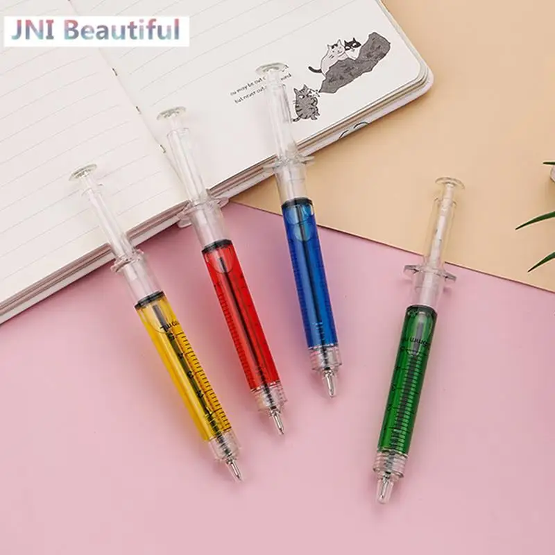 Novelty Syringe Needle Shape Ballpoint Creative Styling Needle Pen ...