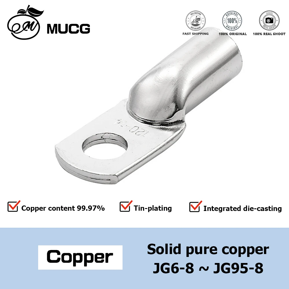 JG-Copper-Terminale-Crimp-Terminals-Ring-Lug-Tin-plated-Terminal-For ...