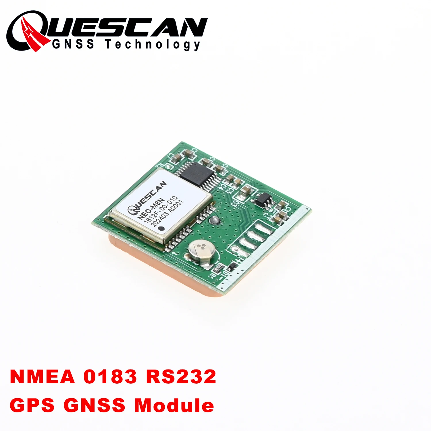 QUESCAN-GNSS-GPS-Module-RS232-NMEA-0183-Antenna-Receiver-NMEA0183-RS232 ...
