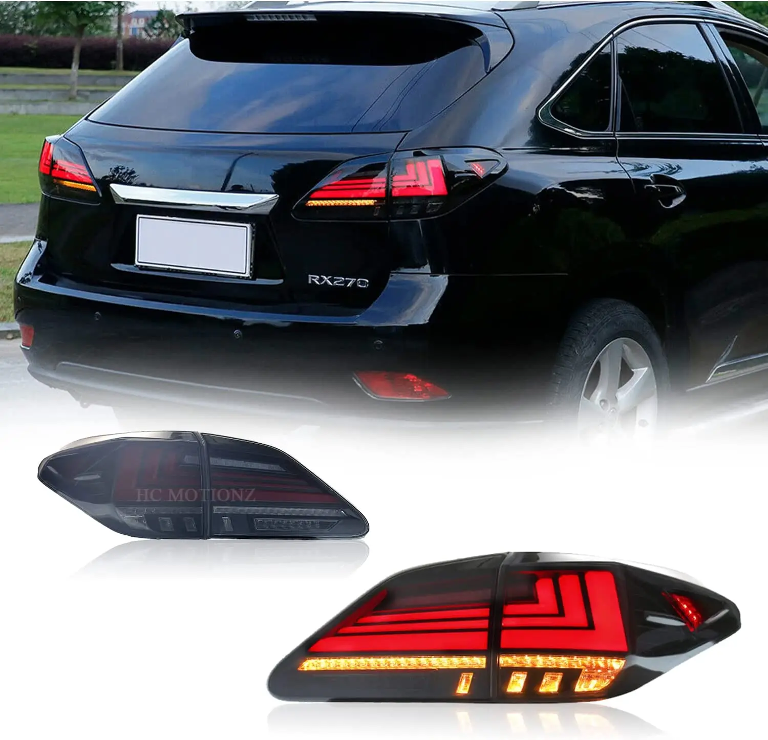 LED-Tail-Lights-For-Lexus-RX350-RX450-2009-2015-Assembly-With-Start-Up ...