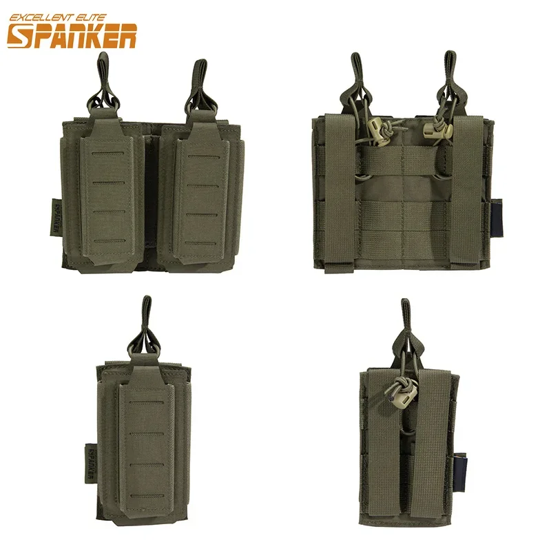 500D-Tactical-Molle-Magazine-Pouch-Holder-Open-Top-Single-Double-Rifle ...