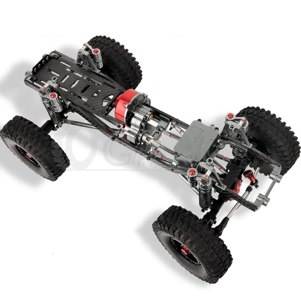1-10-SCX10-II-Frame-All-Metal-Chassis-Remote-Control-Car-Model ...