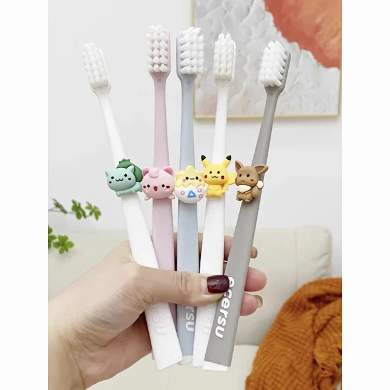 Pokemon-Pikachu-Eevee-Bulbasaur-Cute-Kawaii-Soft-Hair-Toothbrush ...