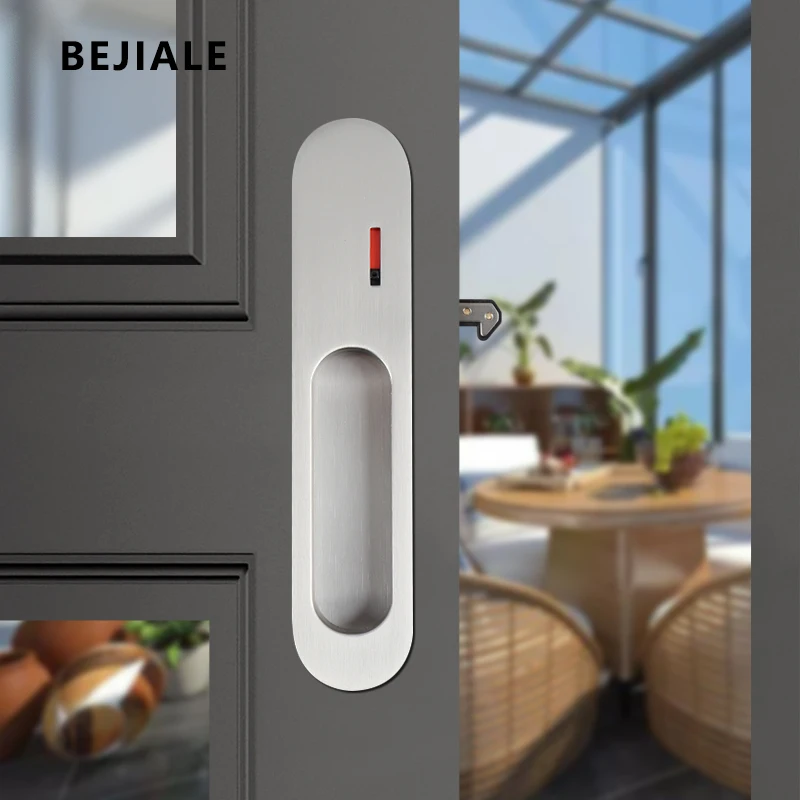 Sliding Door Lock Bathroom | Hidden Lock Sliding Door | Invisible ...