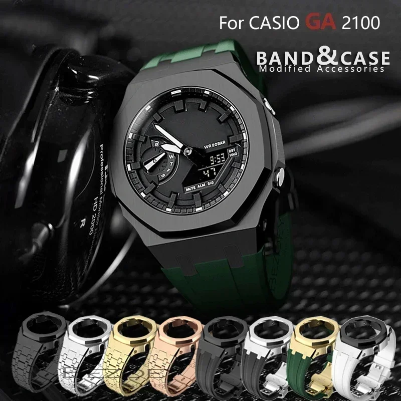 Gen4-Casioak-Modification-for-G-Shock-GA2100-GAB2100-Mod-Kit-Stainless ...