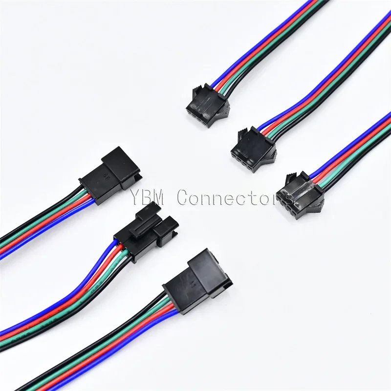 Conector-LED-de-2-pines-3-pines-4-pines-5-pines-6-pines-macho-hembra ...
