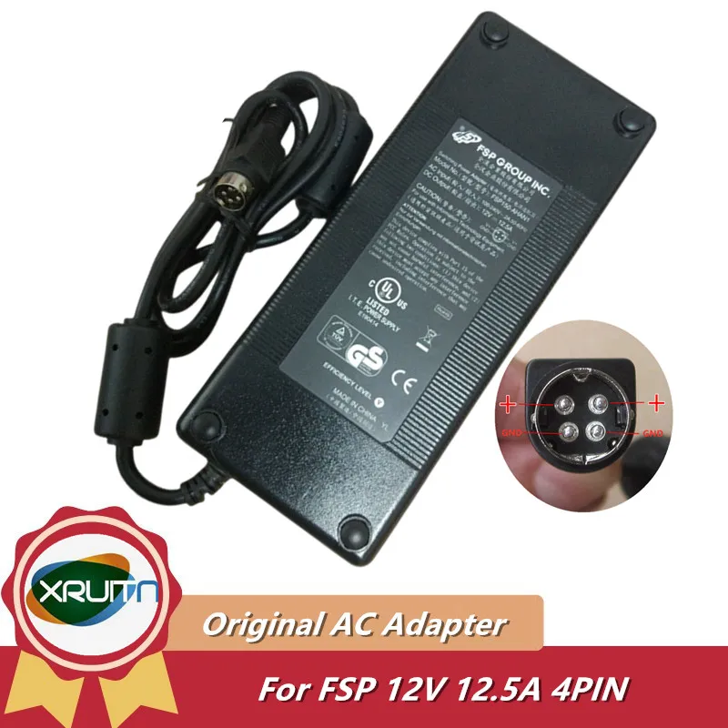 Genuine-FSP-12V-12-5A-Switching-Power-Supply-AC-Adapter-FSP150-AHAN2 ...