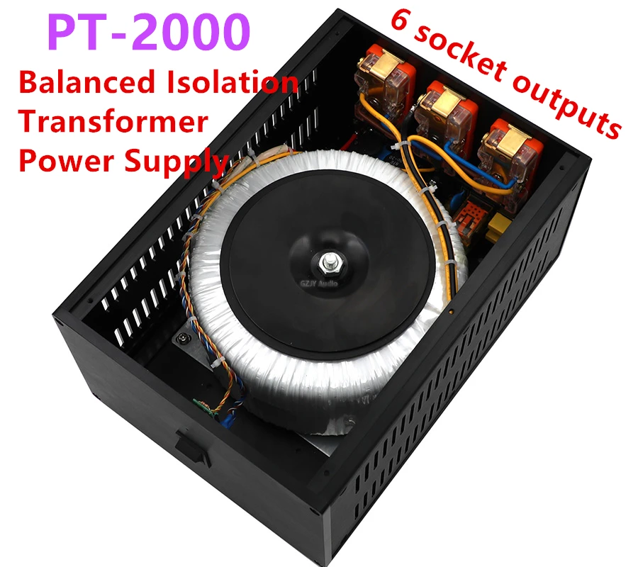 ZERO-ZONE-PT-2000-Toroidal-Balanced-Isolation-Transformer-2000W-AC ...