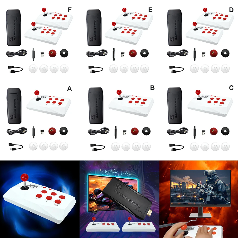 Consola-de-videojuegos-Arcade-M8-X6-con-Joystick-4K-m-s-de-20000-juegos ...