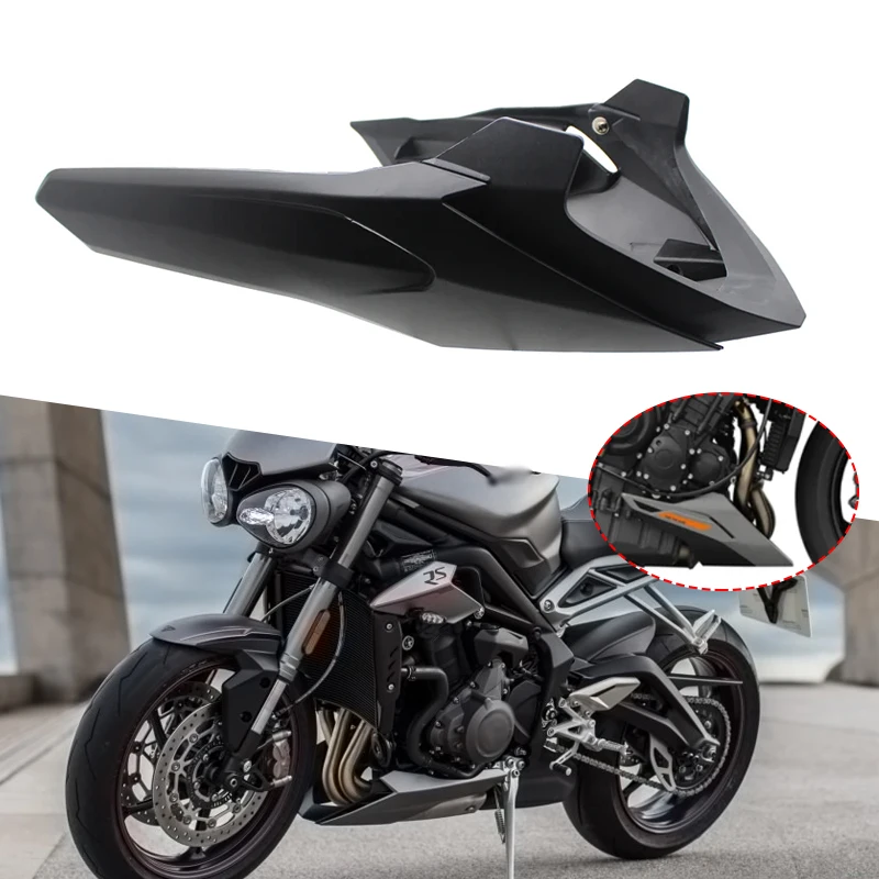 For-Street-Triple-765-RS-Engine-Lower-Spoiler-Body-Bellypan-Fairing ...