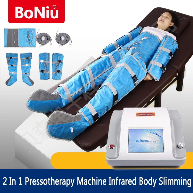 Touch-Screen-Version-2-In-1-Pressotherapy-Machine-Infrared-Warm-Body ...