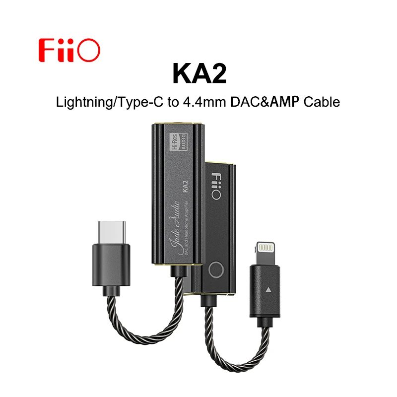 FiiO JadeAudio KA2 Mini Headphone Amplifier AMP USB DAC Type C ...