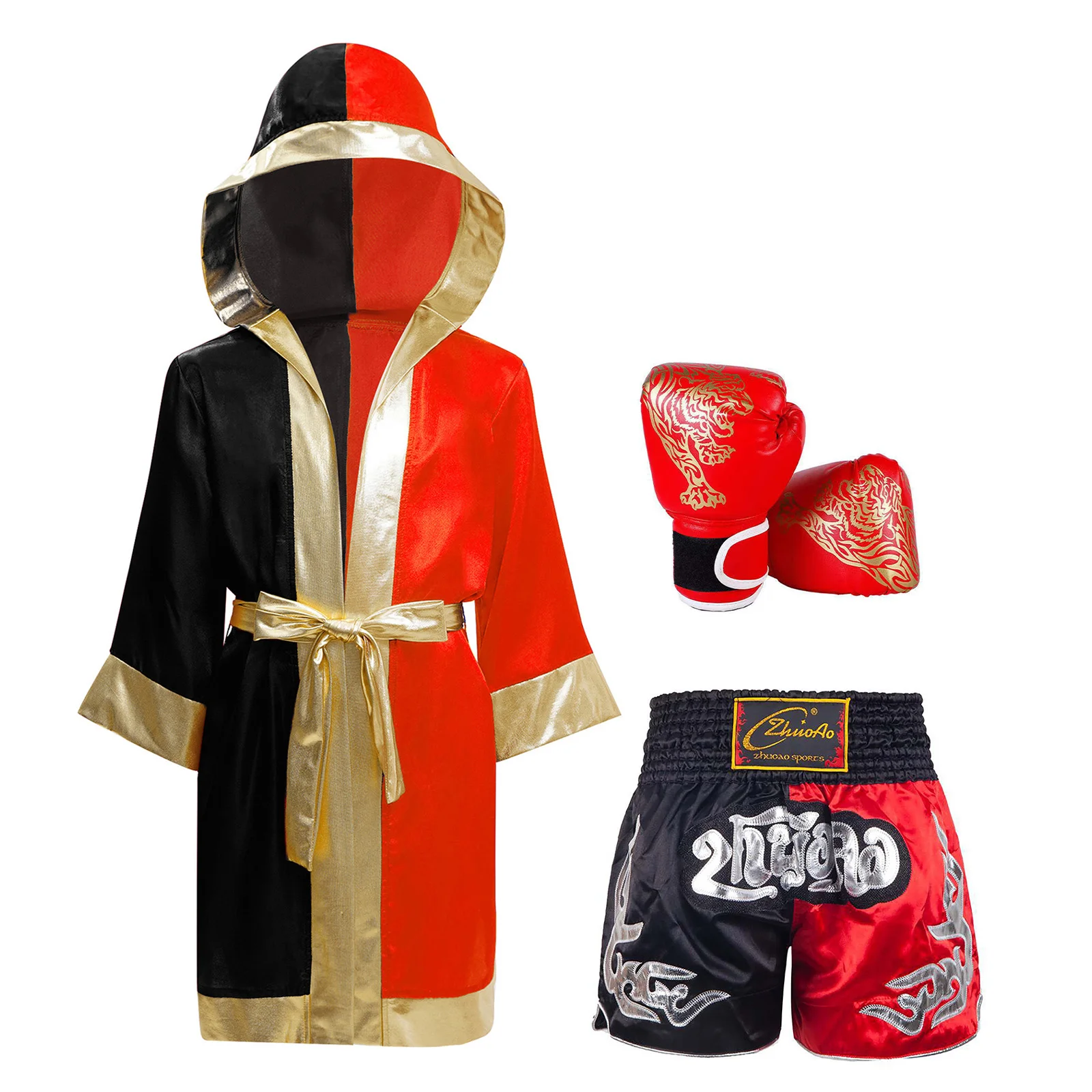 Tenue d'entraînement de boxe pour garçons et filles, costume de cosplay ...